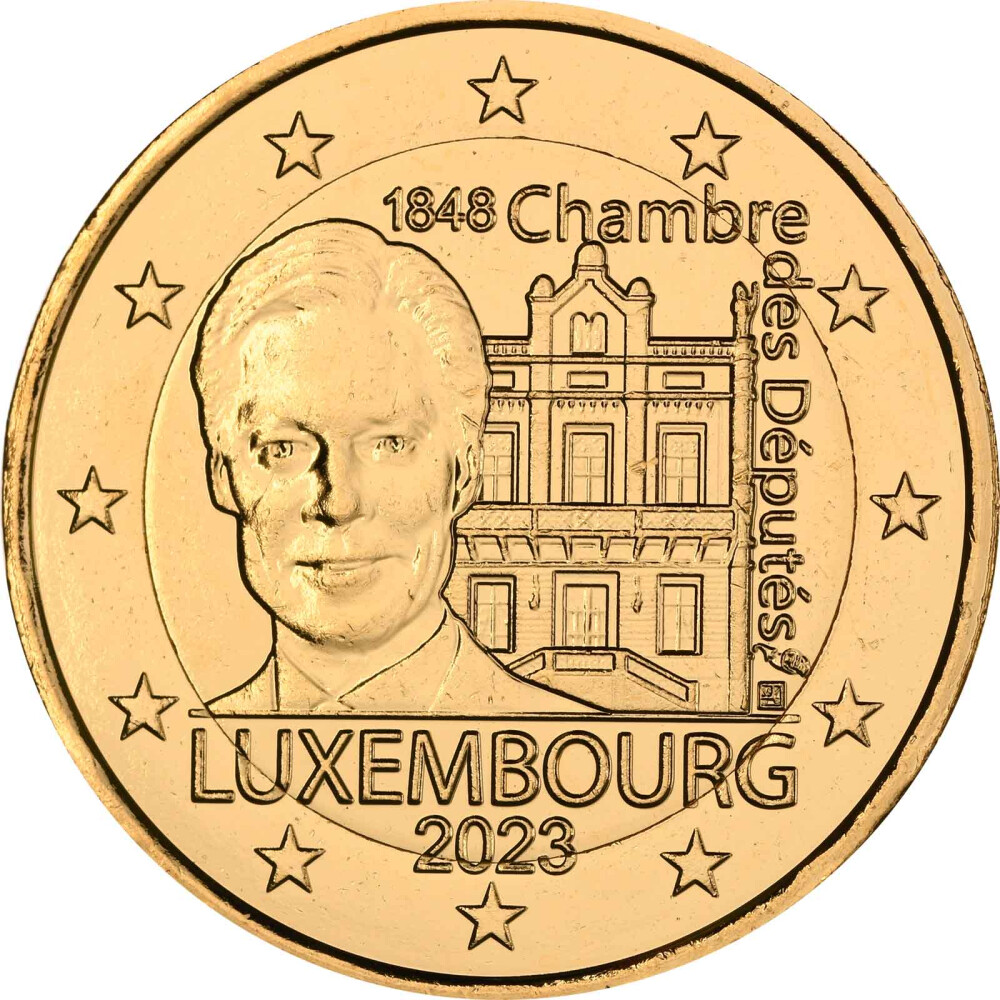 2 Euro Luxemburg 2023 - 175. Jahre Abgeordnetenkammer und Verfassung