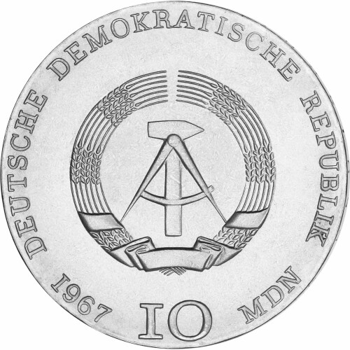10 DDR Mark Gedenkmünzen bei MÜNZENLAGER