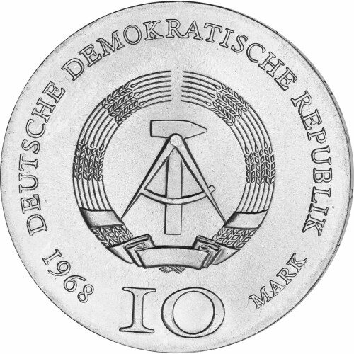 10 DDR Mark Gedenkmünzen bei MÜNZENLAGER
