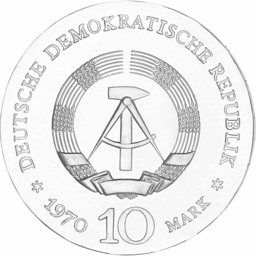 10 DDR Mark Gedenkmünzen bei MÜNZENLAGER