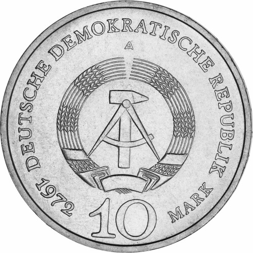 10 DDR Mark Gedenkmünzen bei MÜNZENLAGER