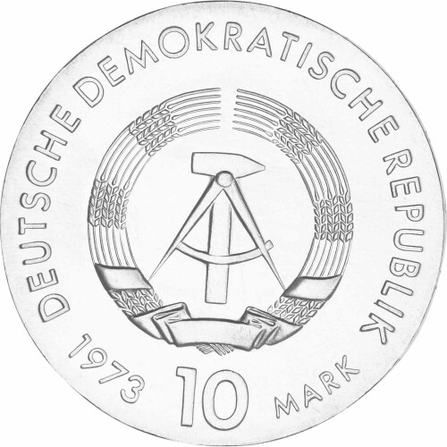 10 DDR Mark Gedenkmünzen bei MÜNZENLAGER