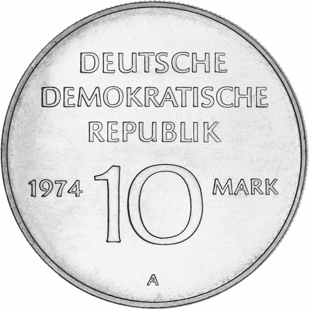10 Mark DDR 1974 - Wappen der DDR