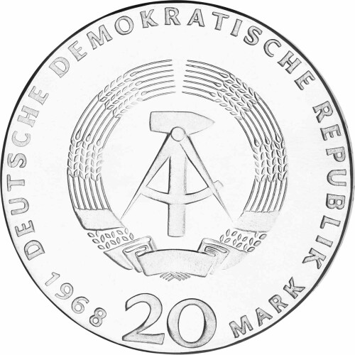 20 DDR Mark Gedenkmünzen - bei MÜNZENLAGER