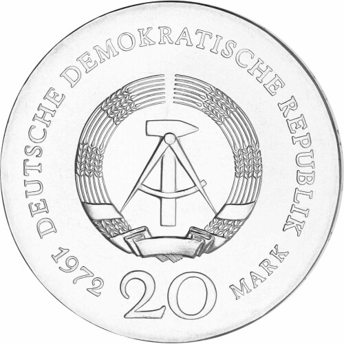 20 DDR Mark Gedenkmünzen - bei MÜNZENLAGER