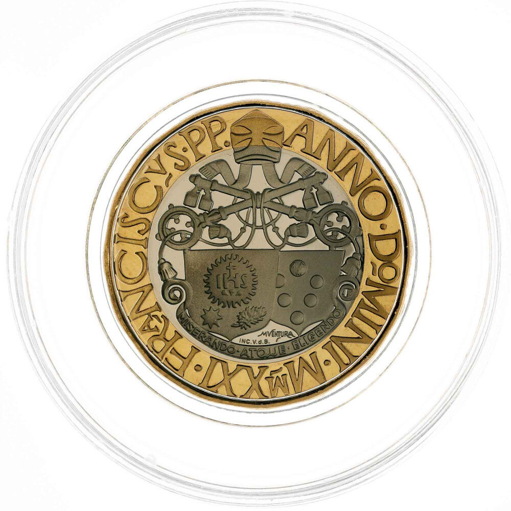 5 Euro Gedenkmünze Vatikan 2021 PP - Papst Leo X.