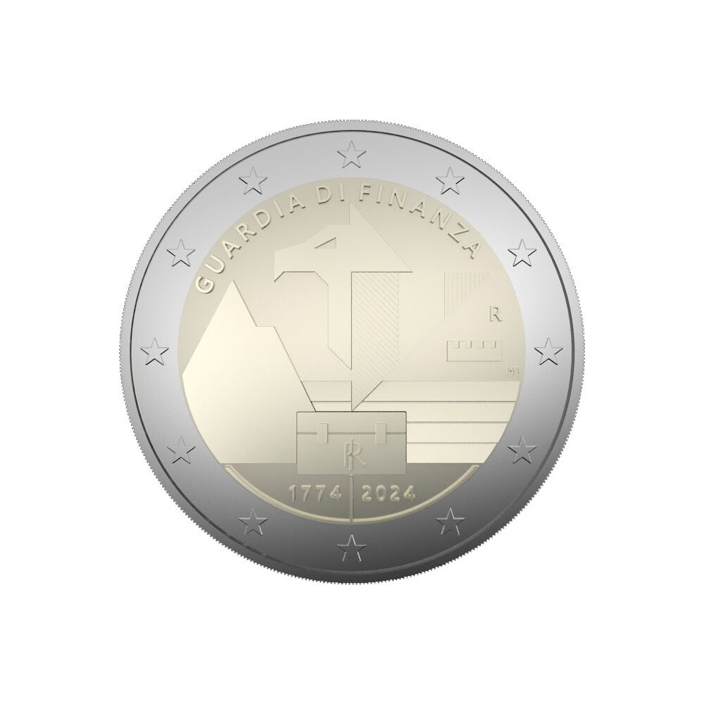 2 Euro Gedenkmünze Italien 2024 bfr. - 250 Jahre Finanzpolizei