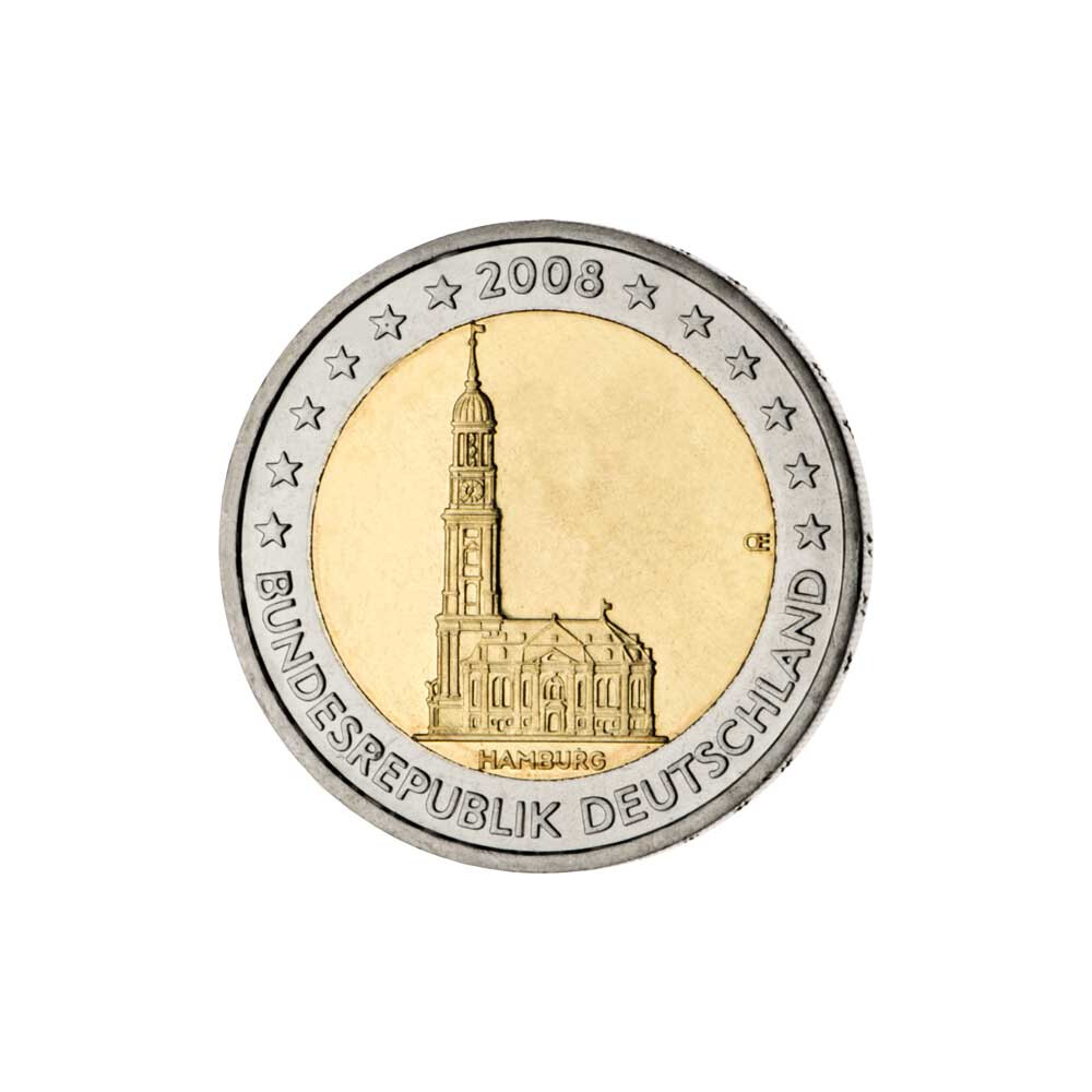 2 Euro Gedenkmünze Deutschland 2008 bfr. - Michel (A)