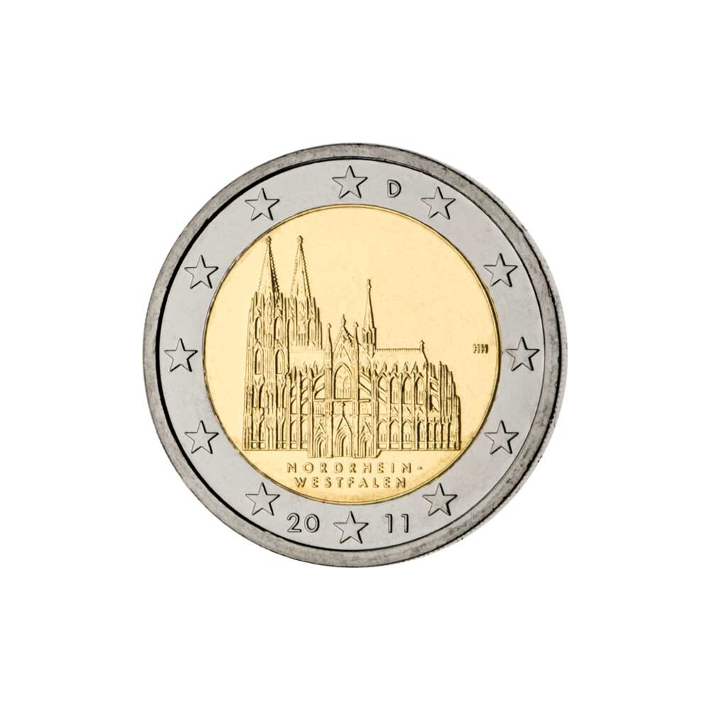 2 Euro Gedenkmünze Deutschland 2011 bfr. - Kölner Dom (G)